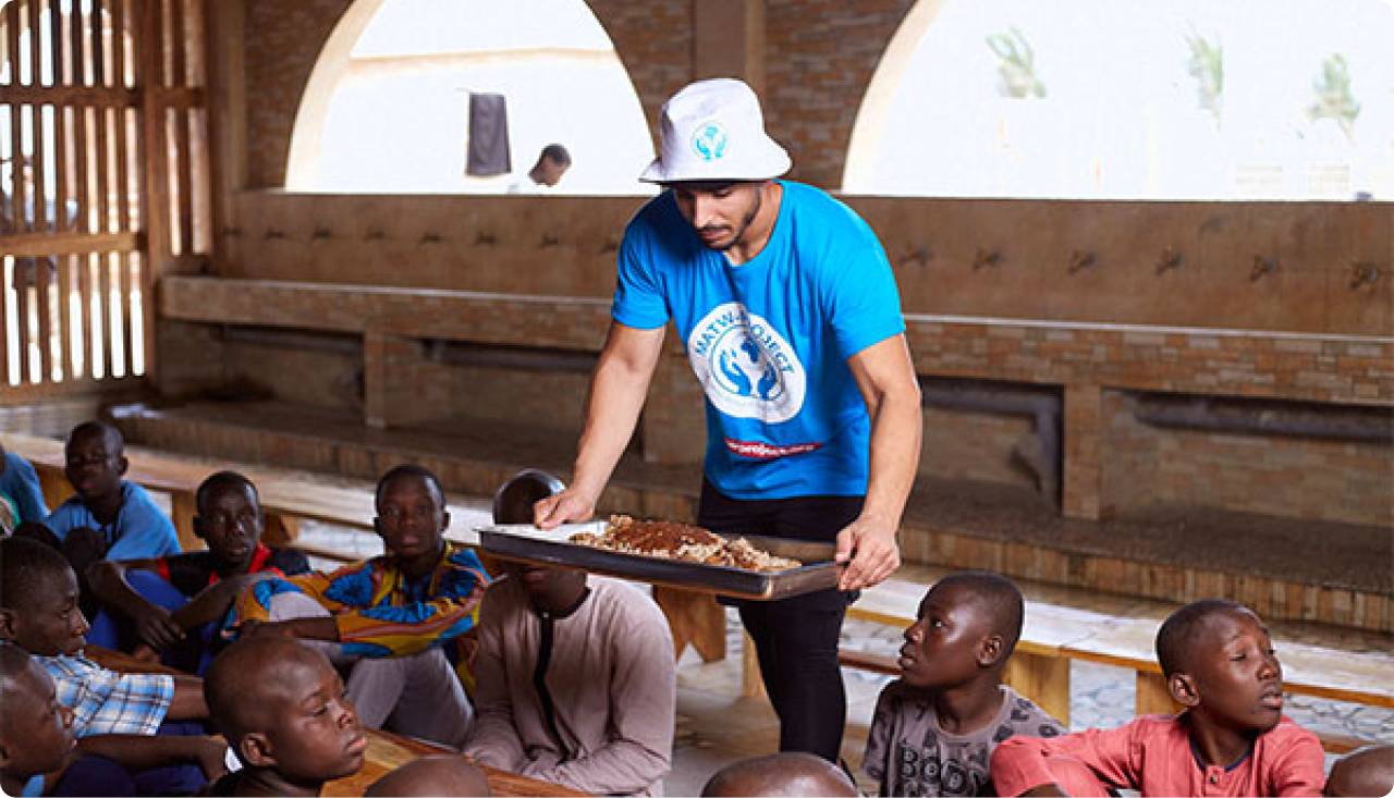 Donate for Feeding Orphans | Orphan Feast Charity | MATW Project